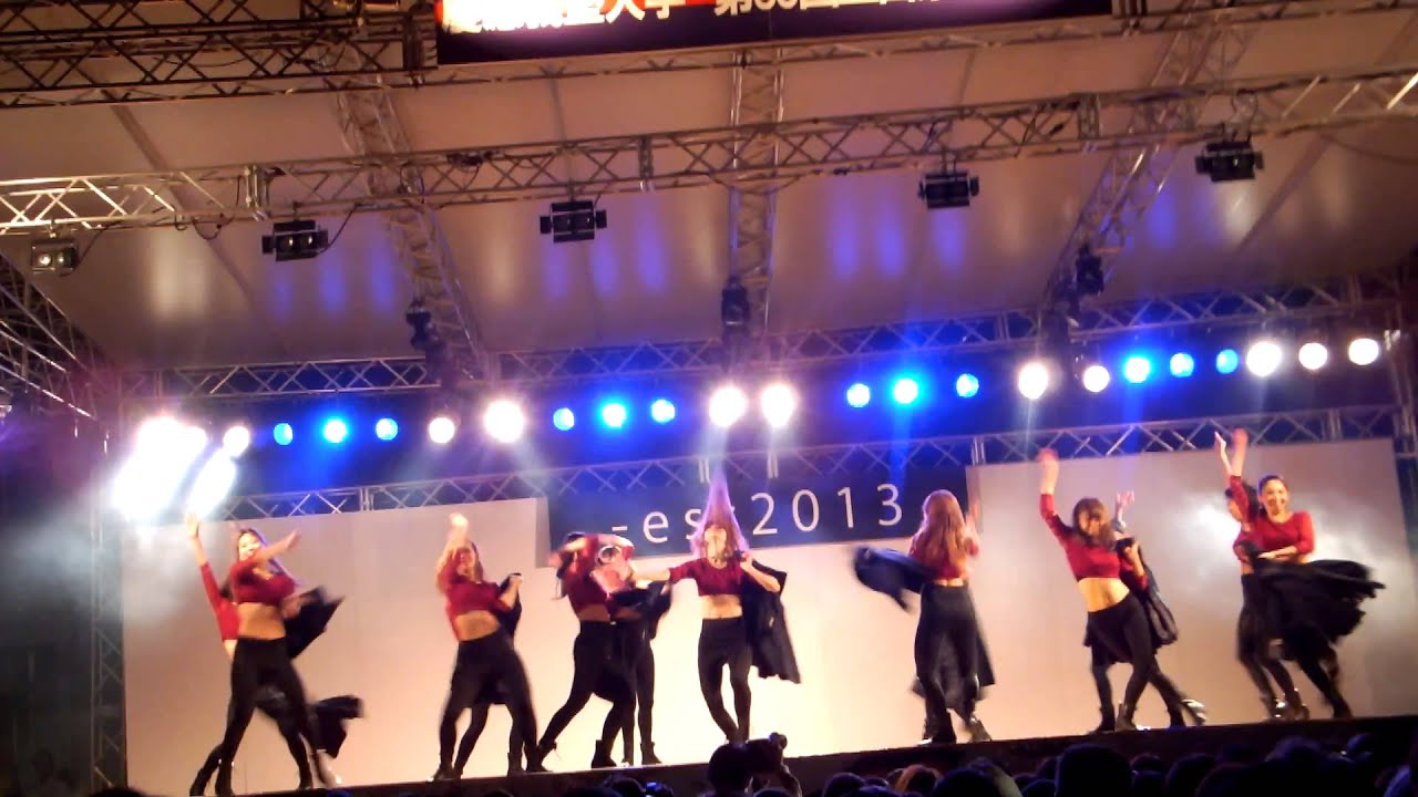 Dance crew es 三田祭 -est 2013 【Girls -11月23日 Main Stage公演-】 - YouTube