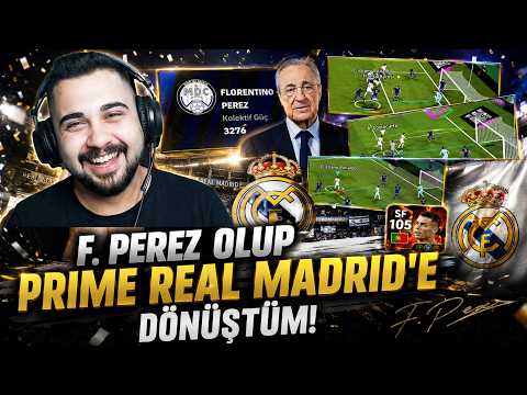 F. Perez Olup Prime Real Madrid'e Dönüştüm! Madrid Derbisinde Ronaldo Şov! 🔥🔥 eFootball Mobile 2026