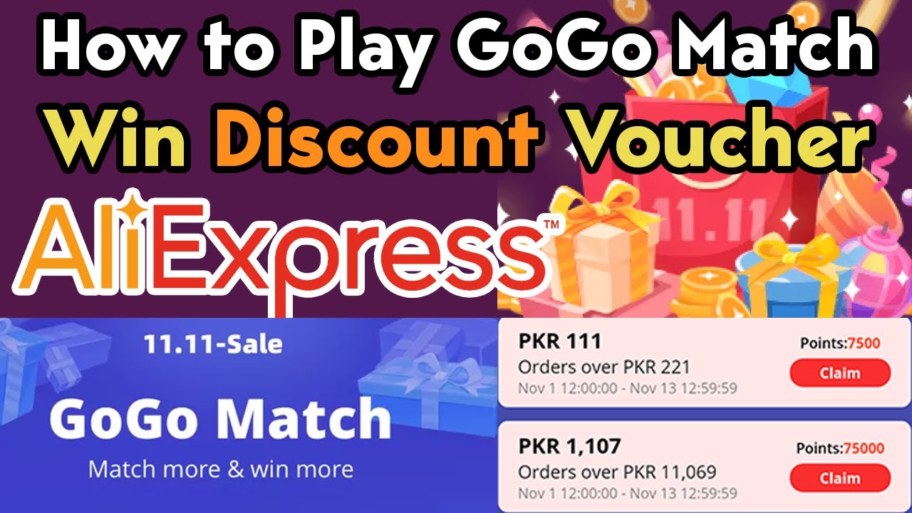 Play GoGo Match Game and Earn Free Discount Shopping Vouchers ...