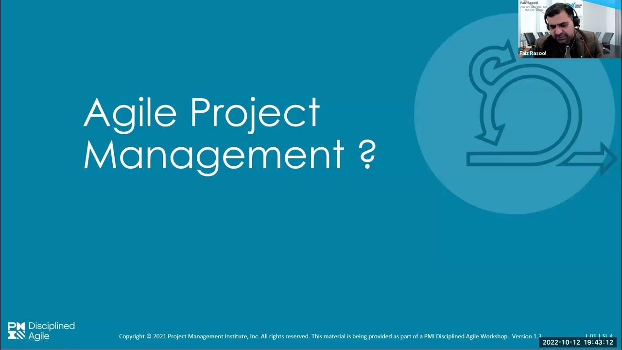 Free Course on Agile and Disciplined Agile Part 1 - YouTube