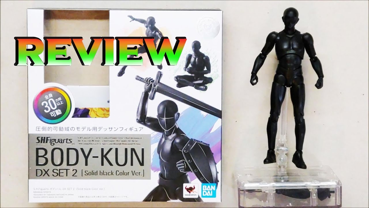 BODY-KUN DX Set BLACK color ver. Review - YouTube