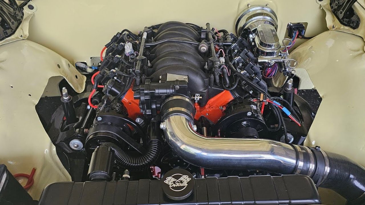 THE 68 FASTBACK IS ALIVE!!! / LS SWAP / LOWRIDER / LS1 / 4L60E ...