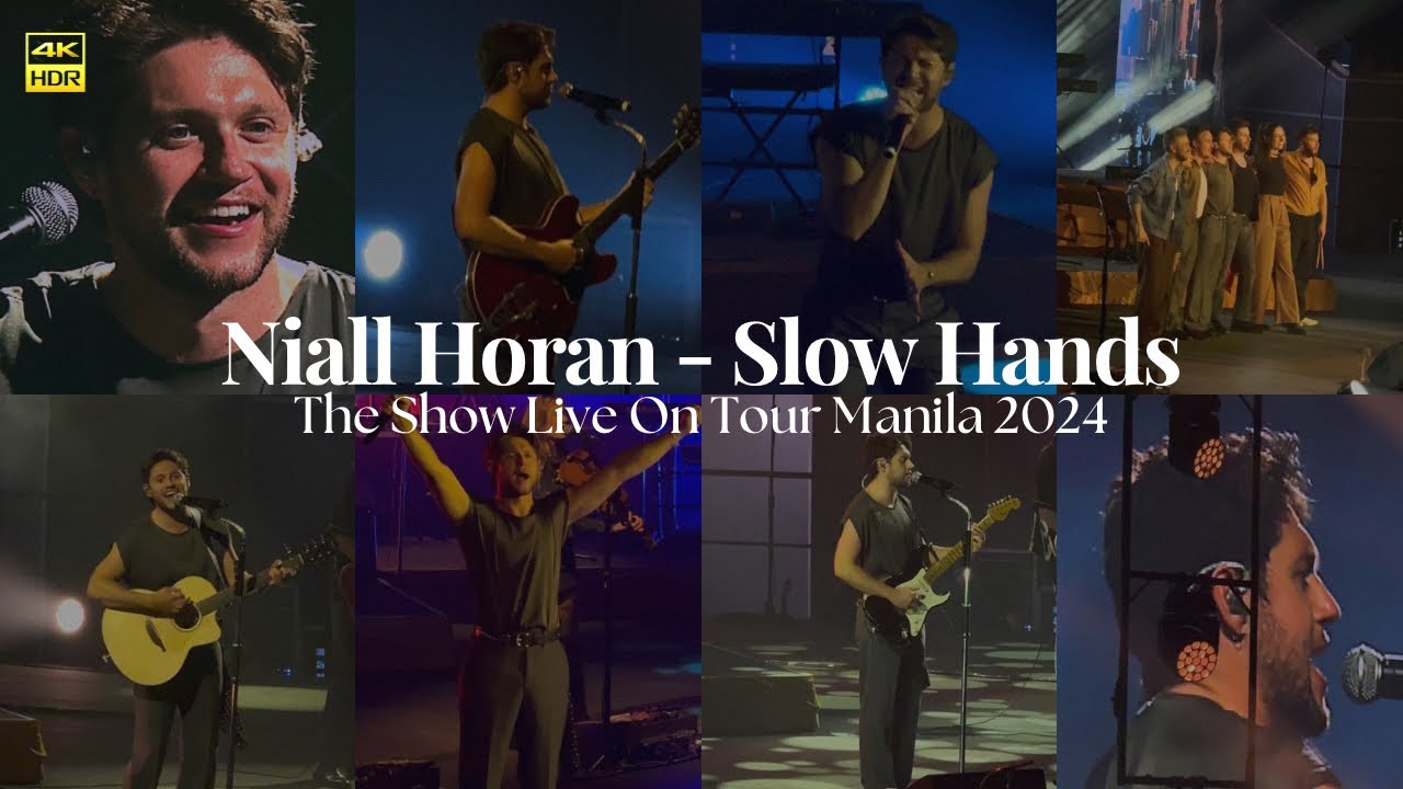 Niall Horan - Slow Hands (The Show Live On Tour Manila 2024) - YouTube