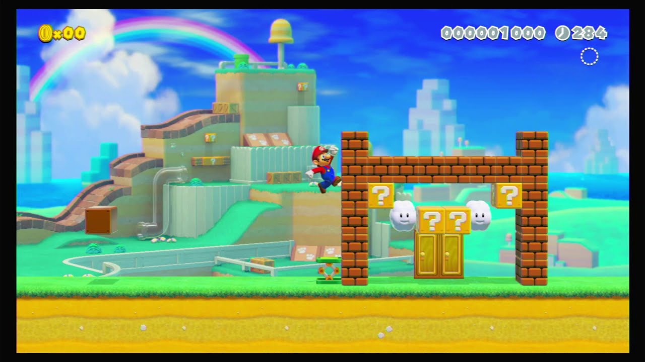 My SpongeBob Movie level on Super Mario Maker 2 (Higher quality) - YouTube