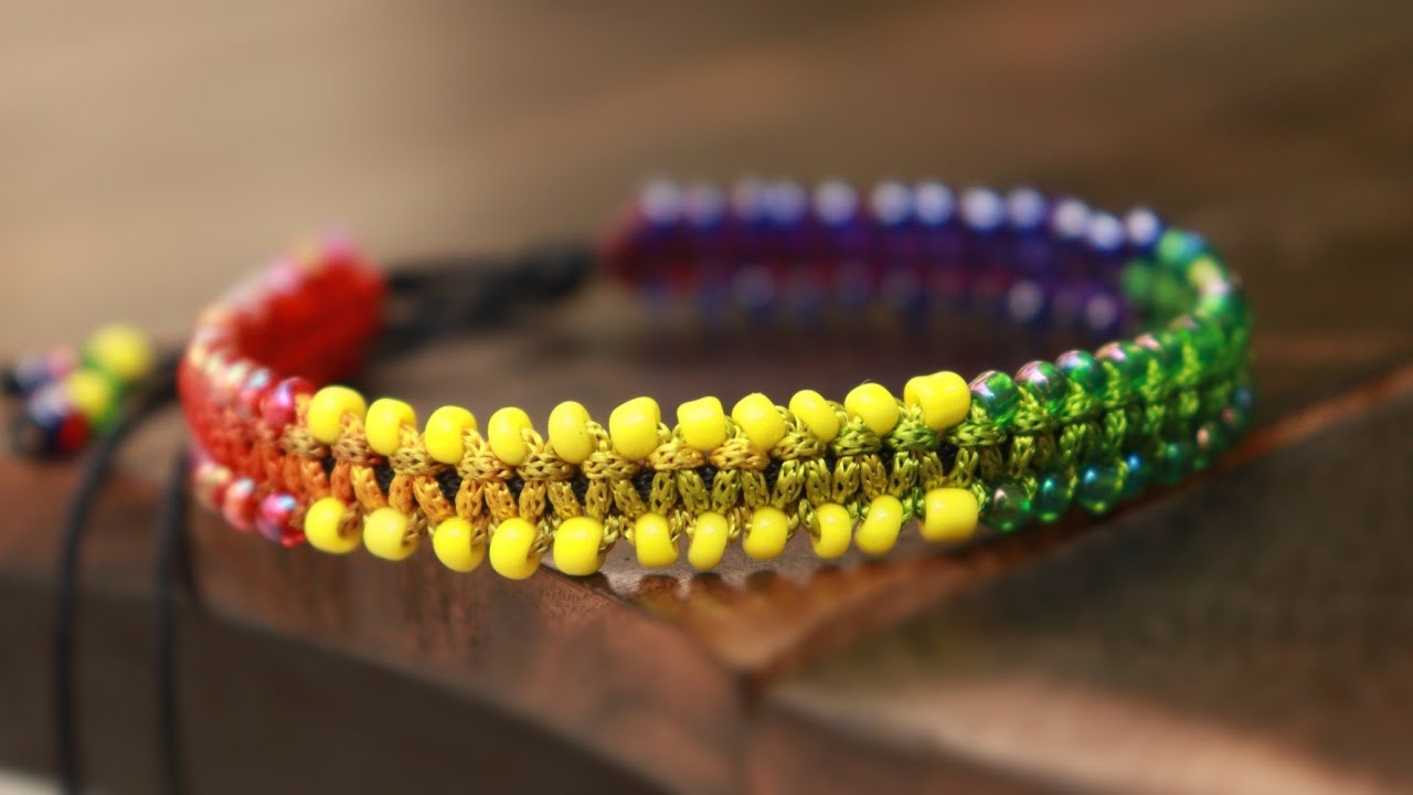 Simple & Easy Beaded Bracelet Ideas for Beginners | DIY | Creation&you ...