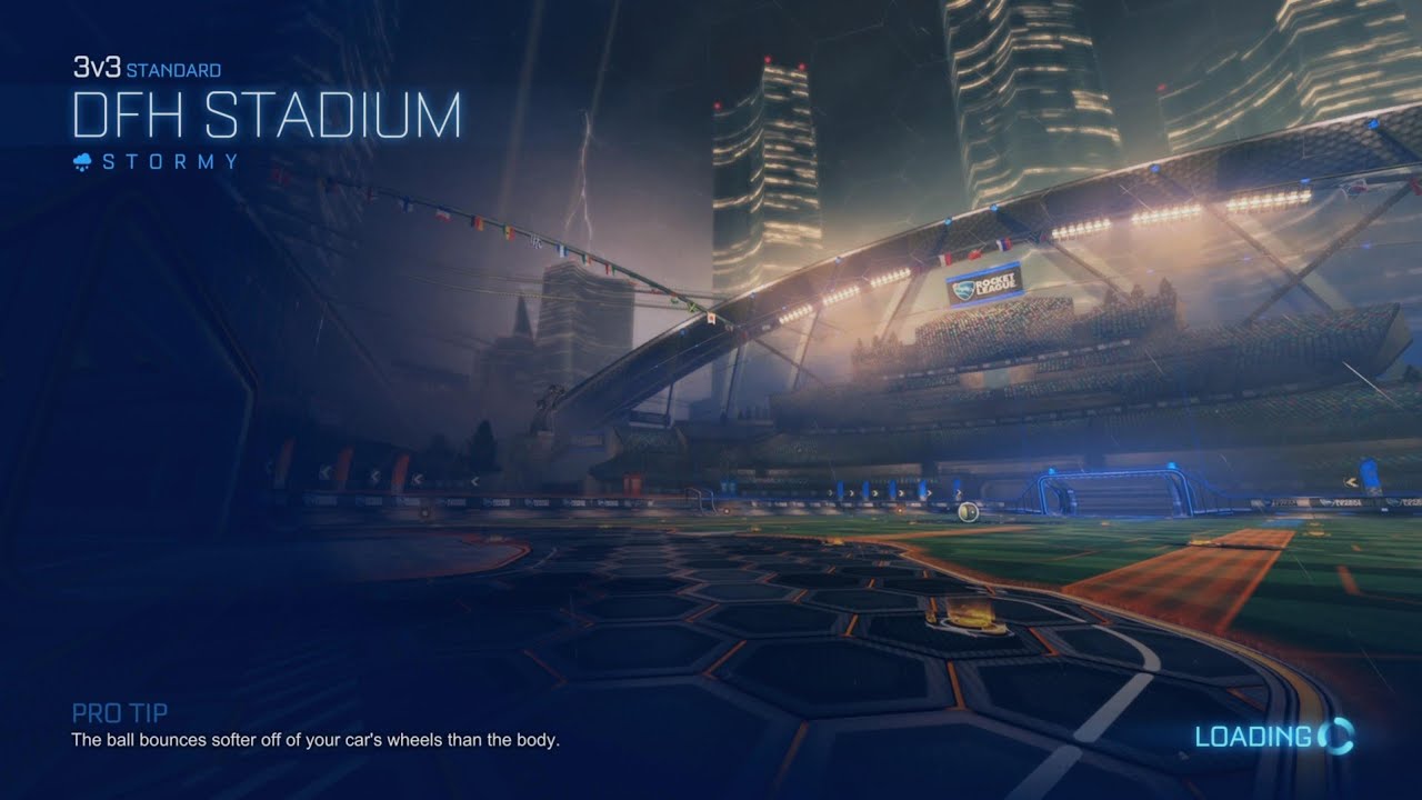 Rocket League DFH Stadium 3V3 - YouTube
