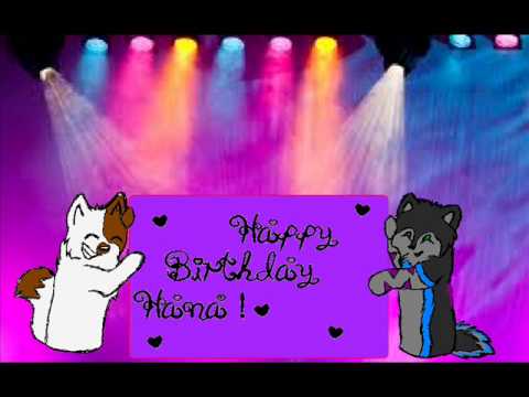 Happy Birthday Hana ! - YouTube