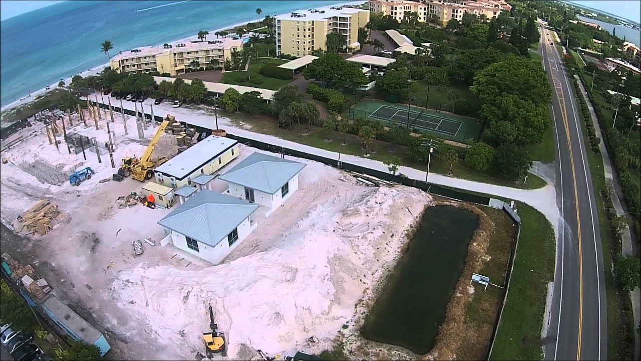 Infinity at Longboat Key - Construction Site Overview - YouTube