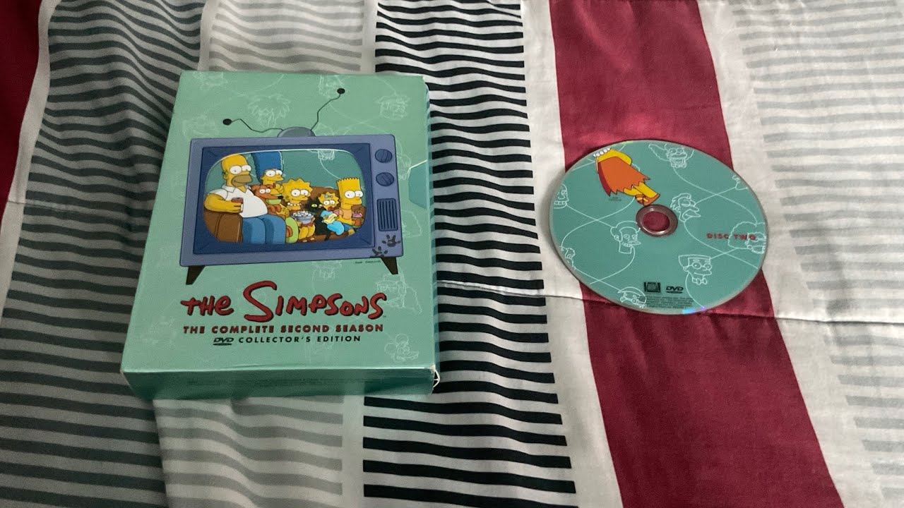 Opening to The Simpsons: The Complete Second Season 2002 DVD (Disc 2 ...