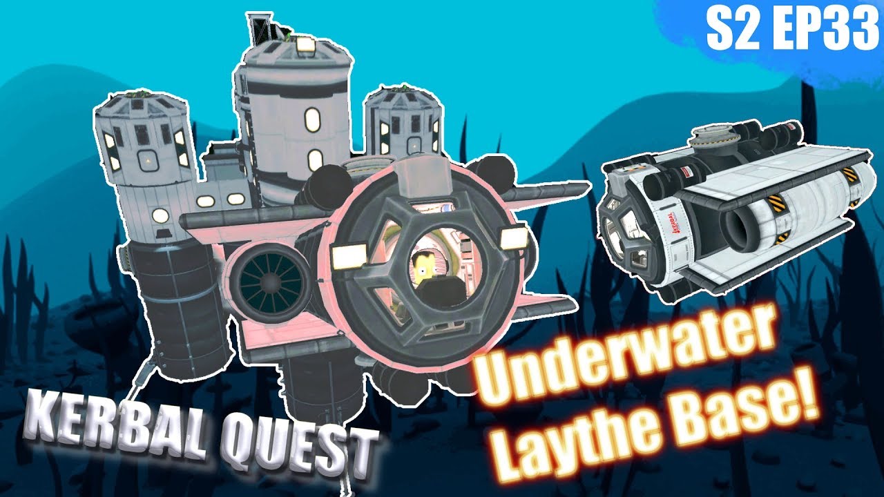 Laythe Underwater Base - Kerbal Space Program - YouTube