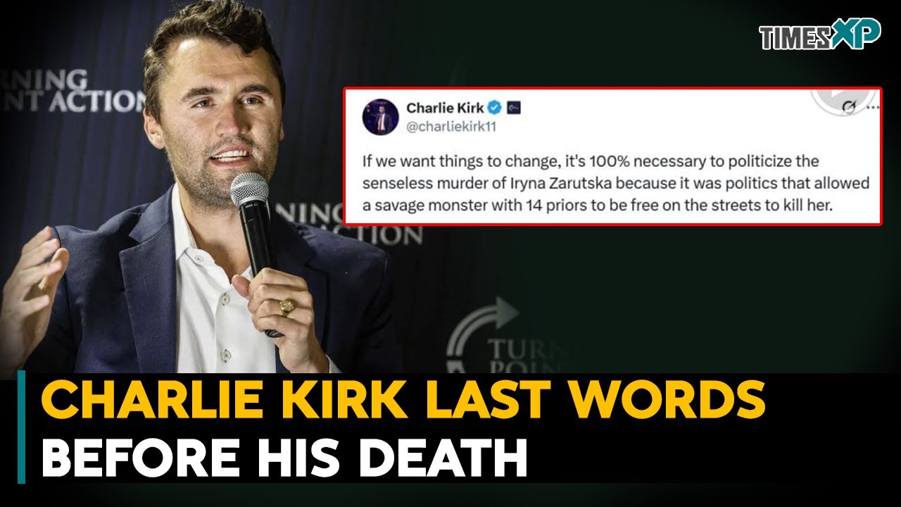 Charlie Kirk last words before His Death Divides U.S. - YouTube