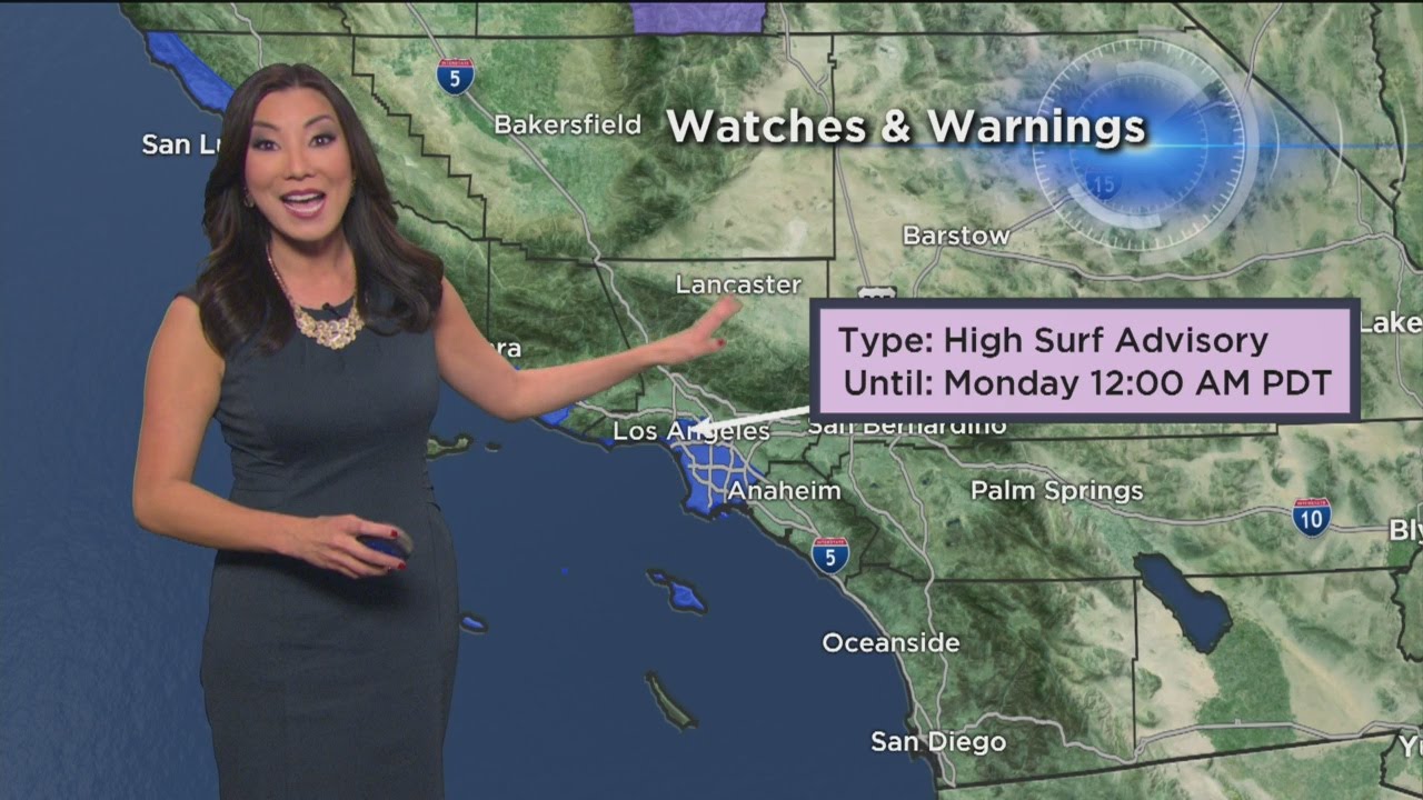 Amber Lee's Weather Forecast (March 10) - YouTube