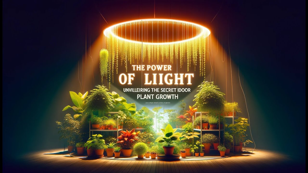 The Power of Light Unveiling the Secret of Indoor Plant Growth - YouTube