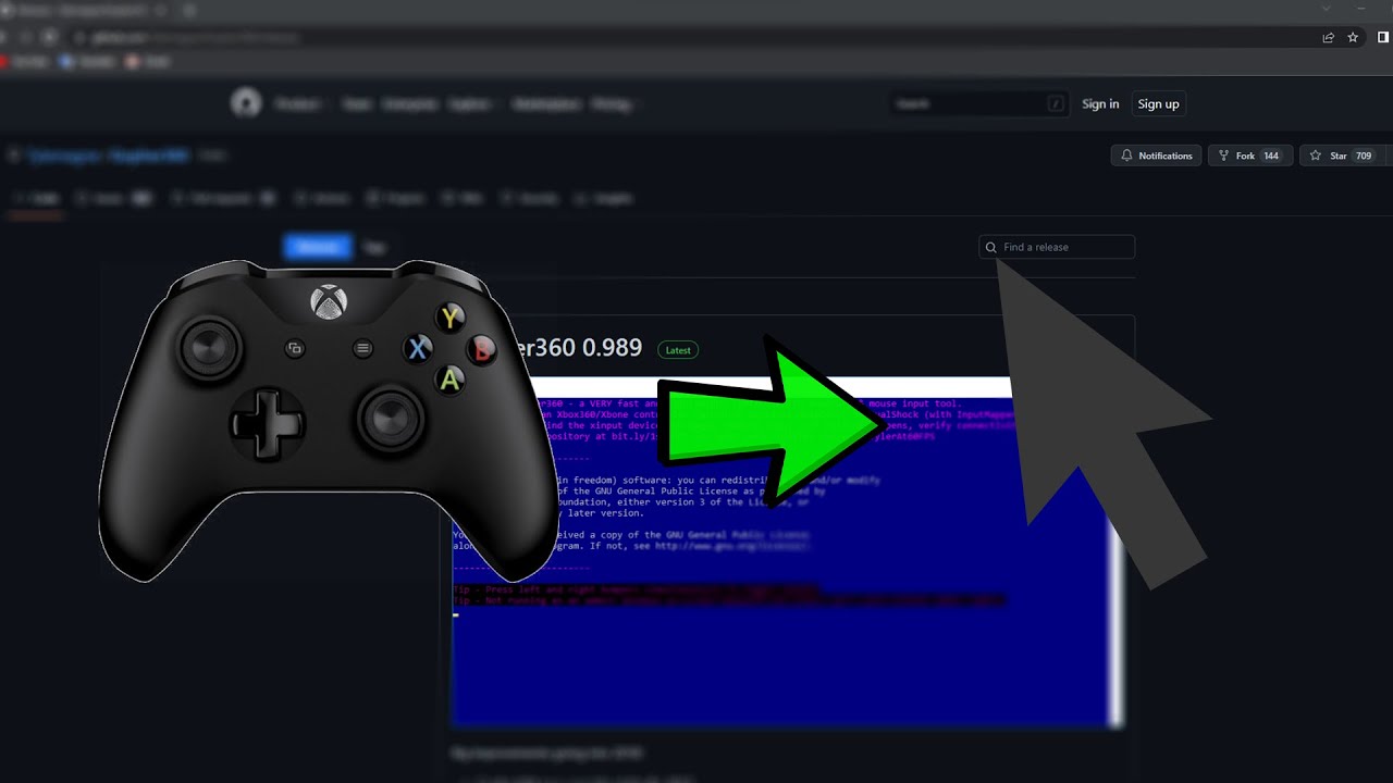 How to use your Controller as a mouse pointer in Windows 10 - YouTube
