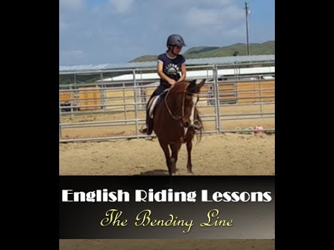 English Riding Lessons: The Bending Line-2 - YouTube