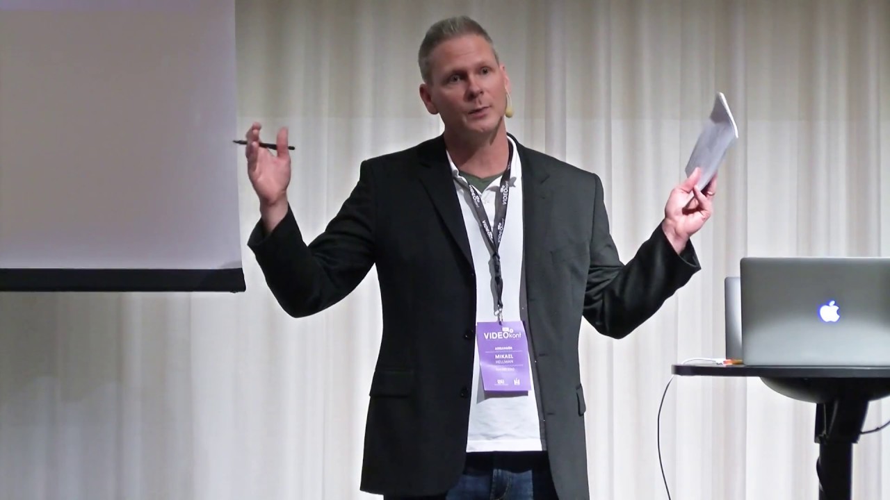 Moderator Mikael Hellman avrundar VIDEOkonf 2017 - YouTube