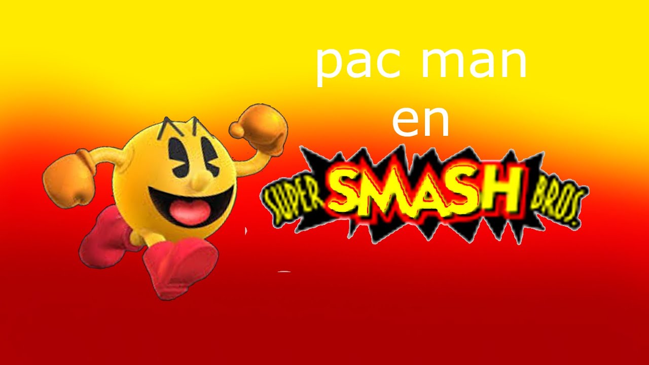 pac man en smash bros 64 - YouTube