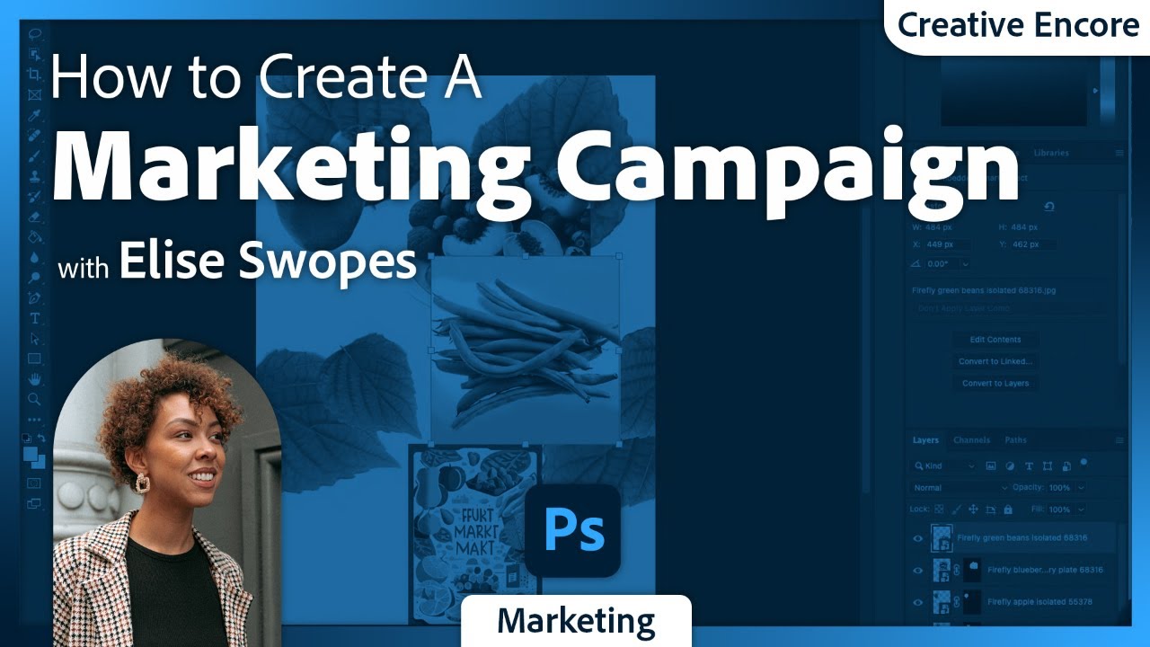 Creative Encore: Full Campaign Creation in Photoshop - YouTube