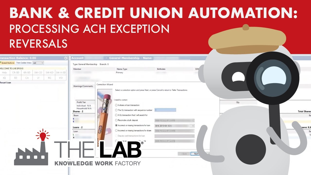 ACH Exception Reversals: Bank & Credit Union Robotic Process Automation ...