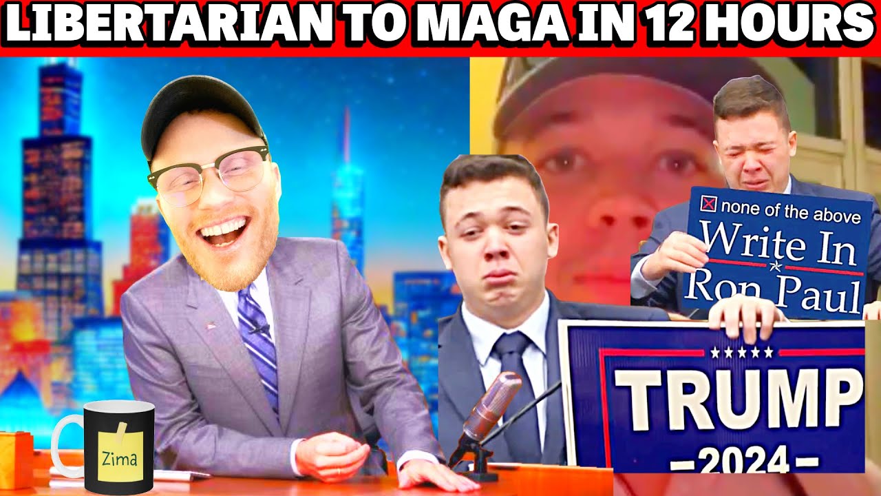 from LIBERTARIAN Influencer to MAGA Influencer in 12 hours - YouTube