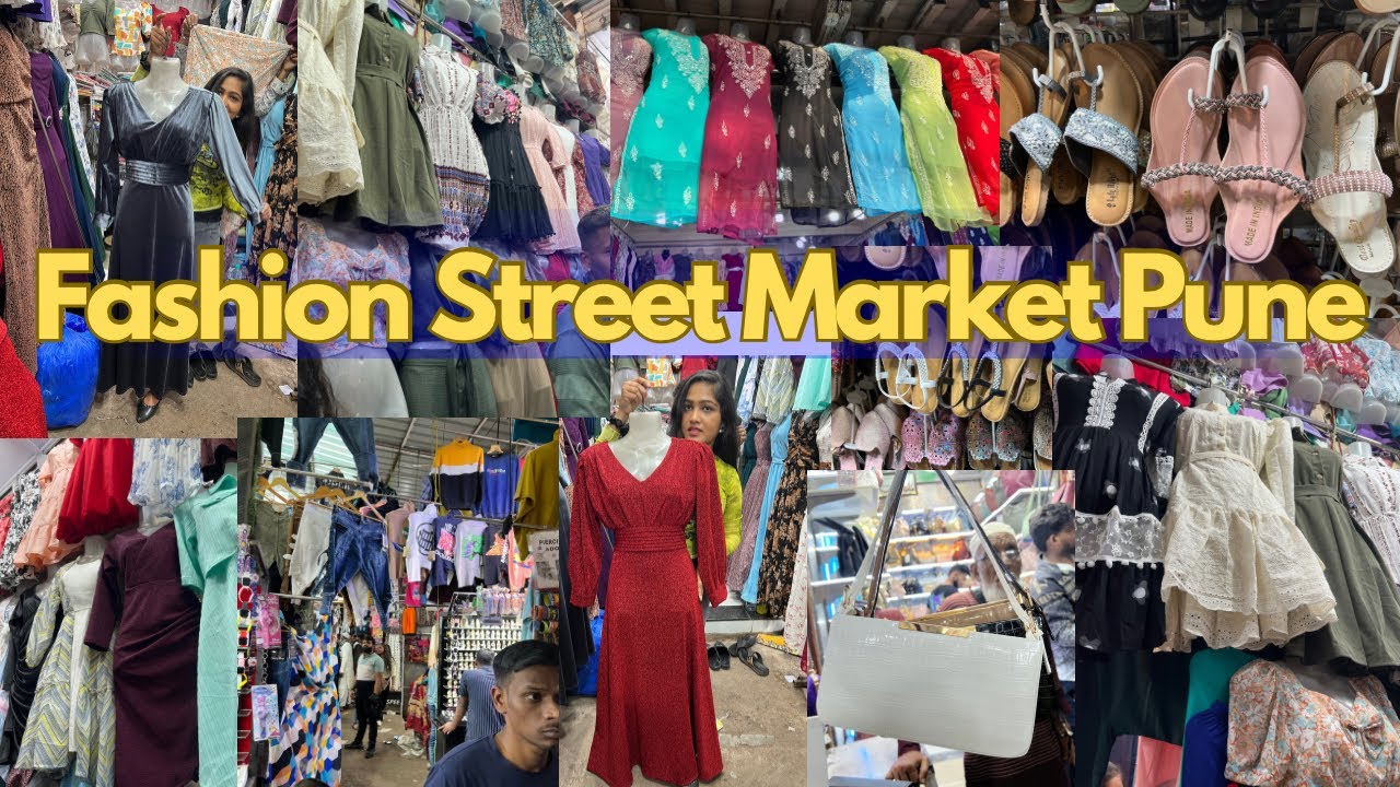 🔴Pune Fashion Street Market |Pune Camp |Hadapsar Street Shopping # ...
