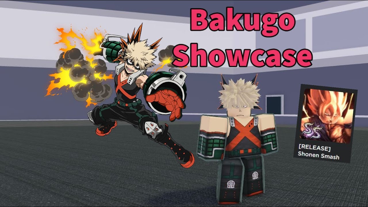 Shonen smash Bakugo showcase - YouTube