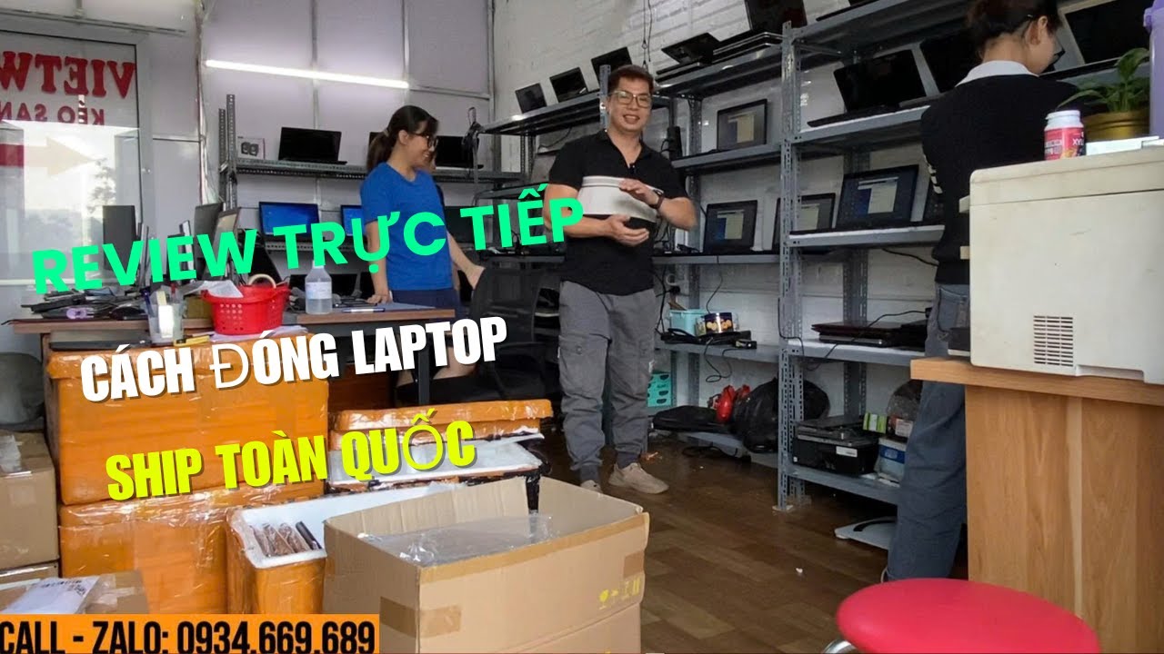 Review trực tiếp cách đóng laptop ship toàn quốc của laptop vietway ...