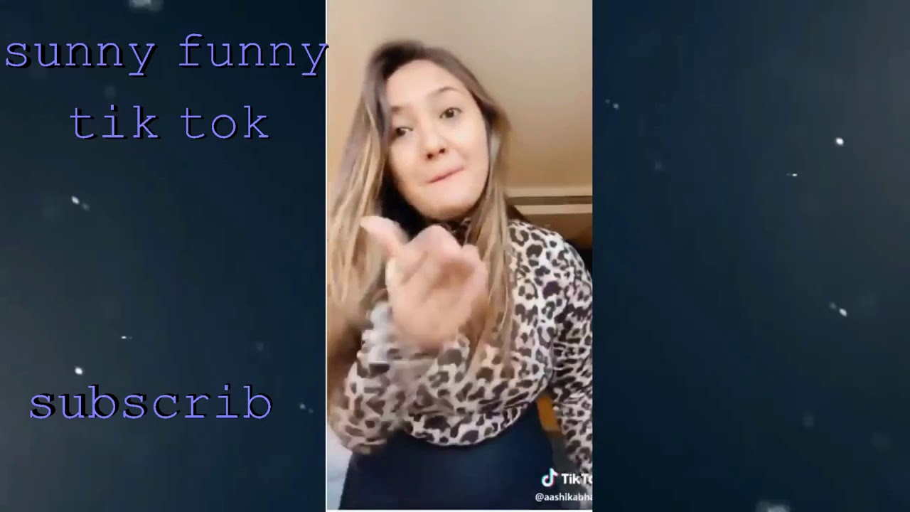 Best tik tok girls apna time funny tik - YouTube