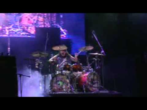 baterista de moderatto en Paceña Fest 2009 (La Paz - Bolivia) - YouTube