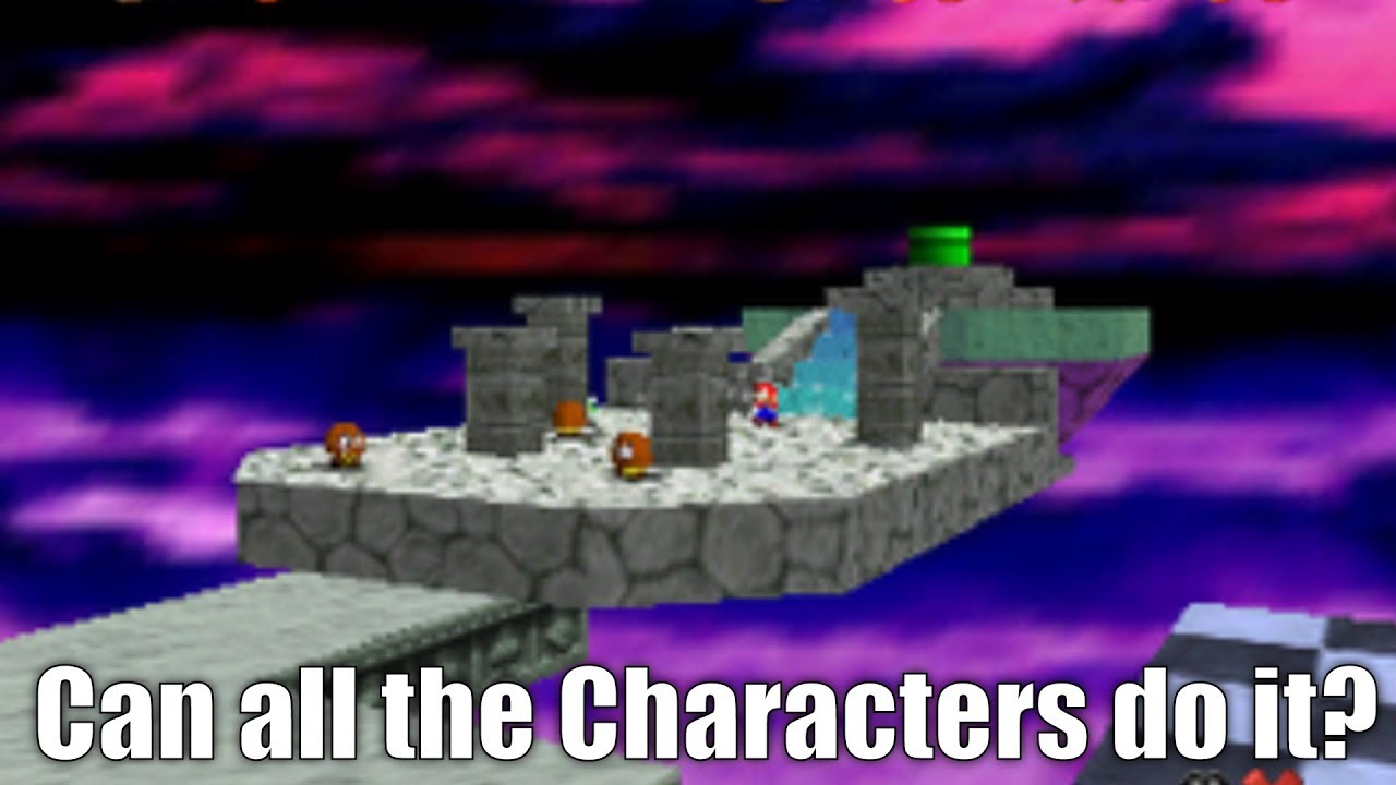 Super Mario 64 Online - Can all characters do the triple jump wall kick ...