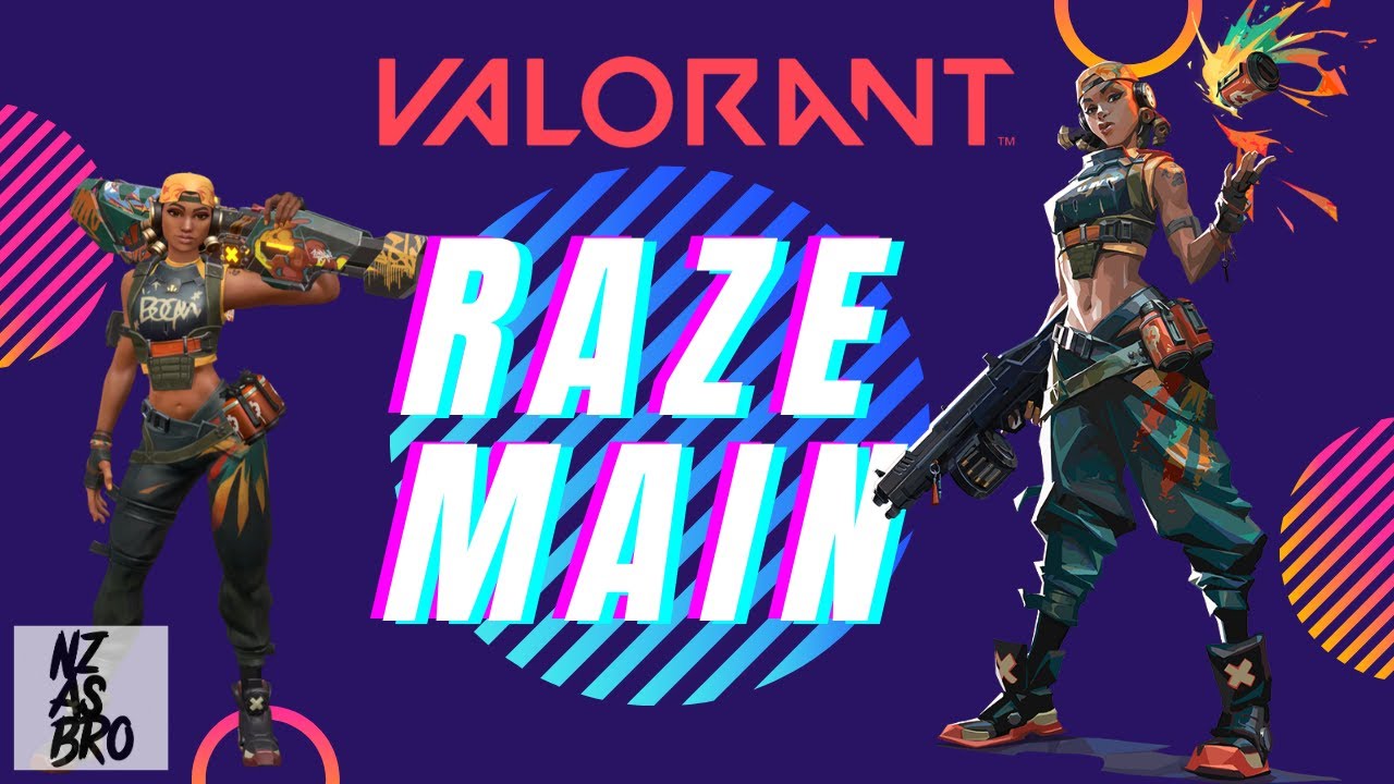 Valorant Raze Main Plays #2 - YouTube