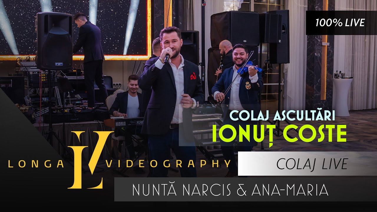 Ionut Coste - Colaj Ascultari LIVE 🎷 Nunta Narcis & Ana-Maria Chords ...