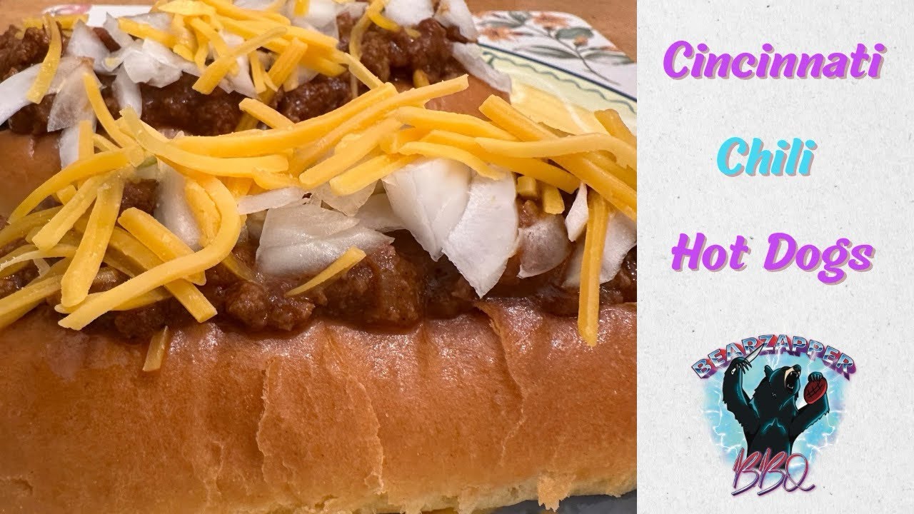 The ULTIMATE Cincinnati Chili Hot Dog Recipe - YouTube