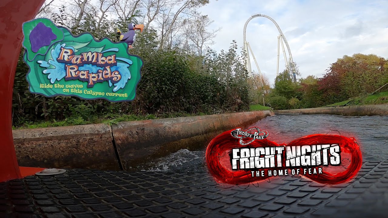 Rumba Rapids : Thorpe Park : Fright Night - YouTube