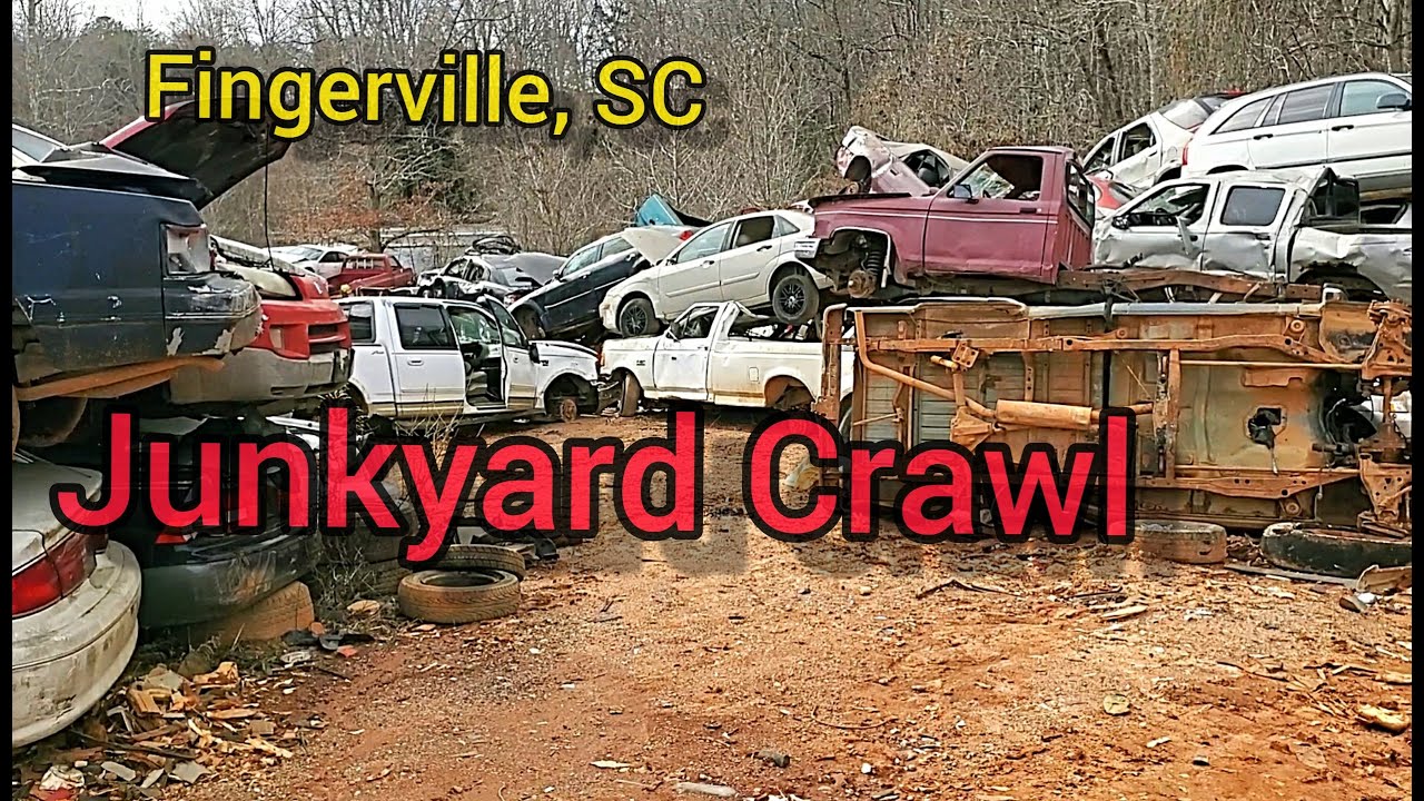Junkyard Crawl. Not OSHA approved. Bring your tool box! - YouTube