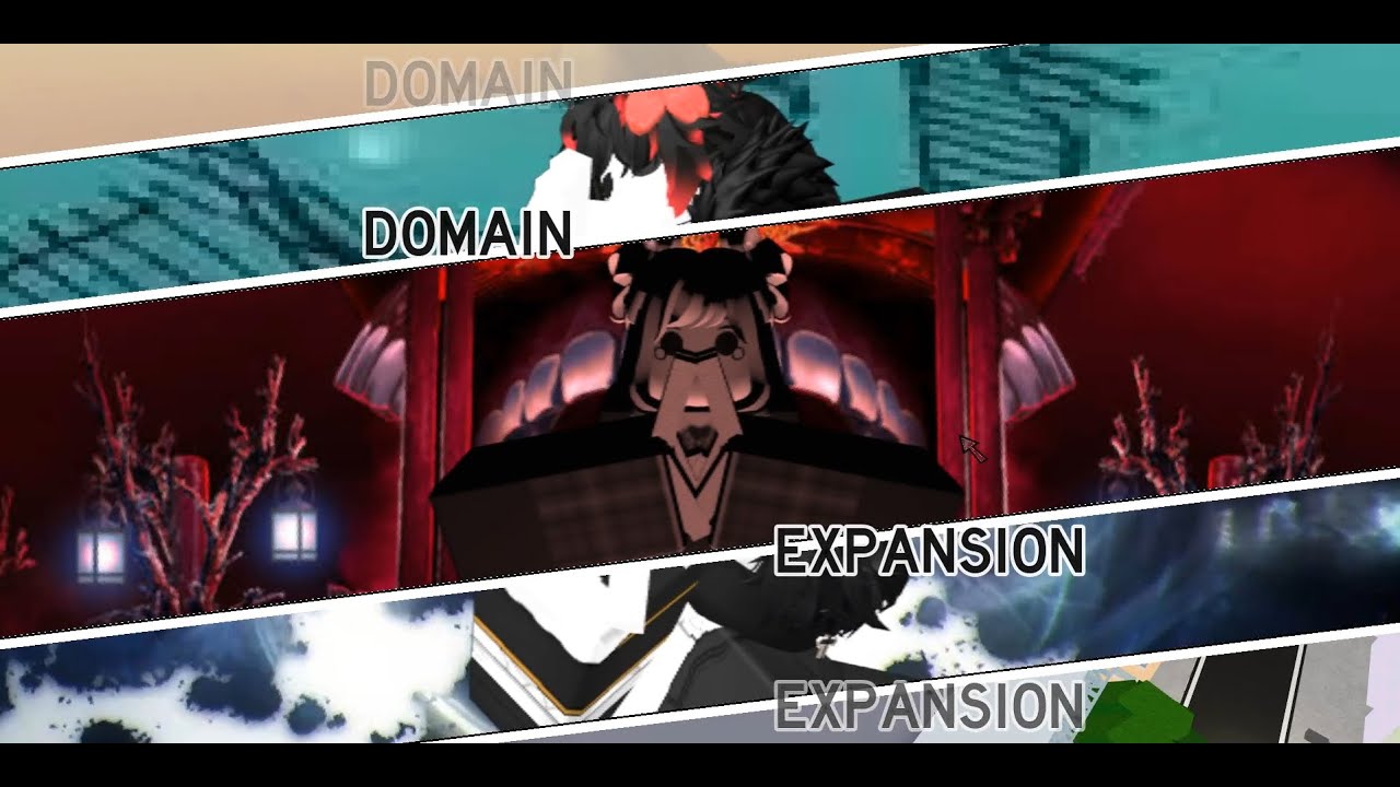 Triple Domain Clash | Jujutsu Shenanigans - YouTube