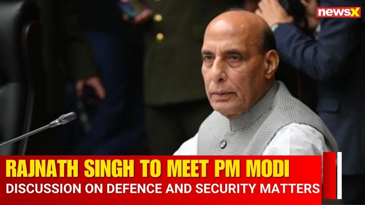 Defence Minister Rajnath Singh to Meet PM Modi at 11 AM to Discuss Key ...