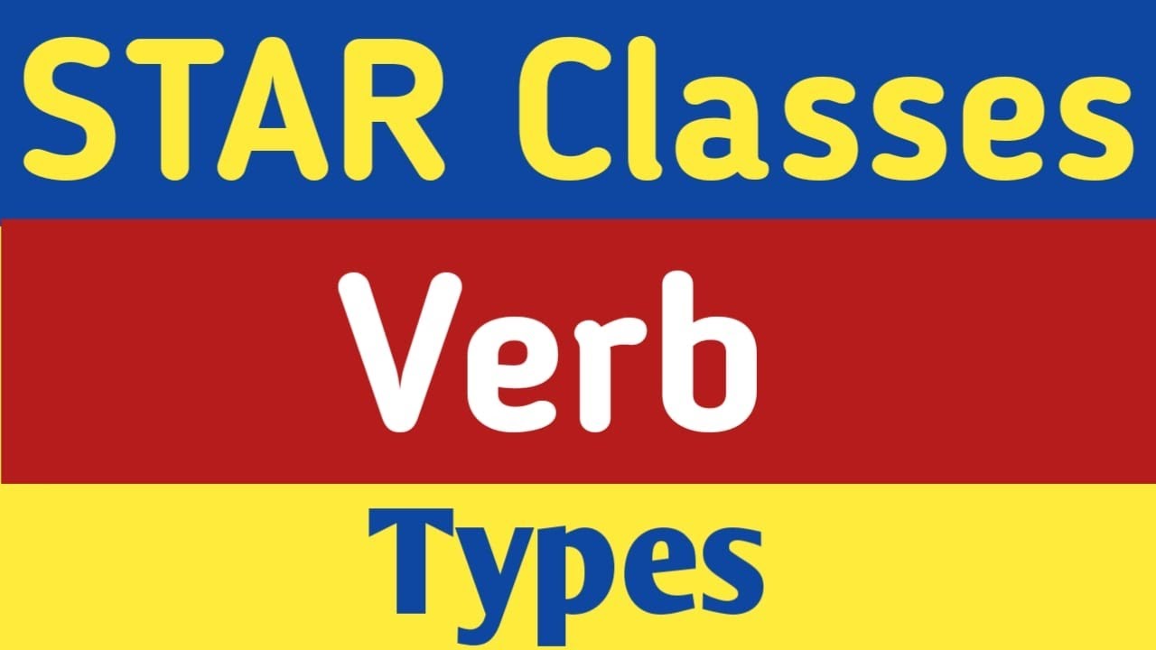 verb and its types #star #online #class - YouTube