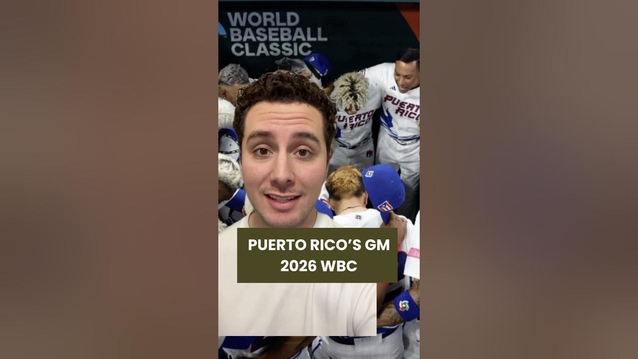Puerto Rico’s GM (2026 WBC) - YouTube