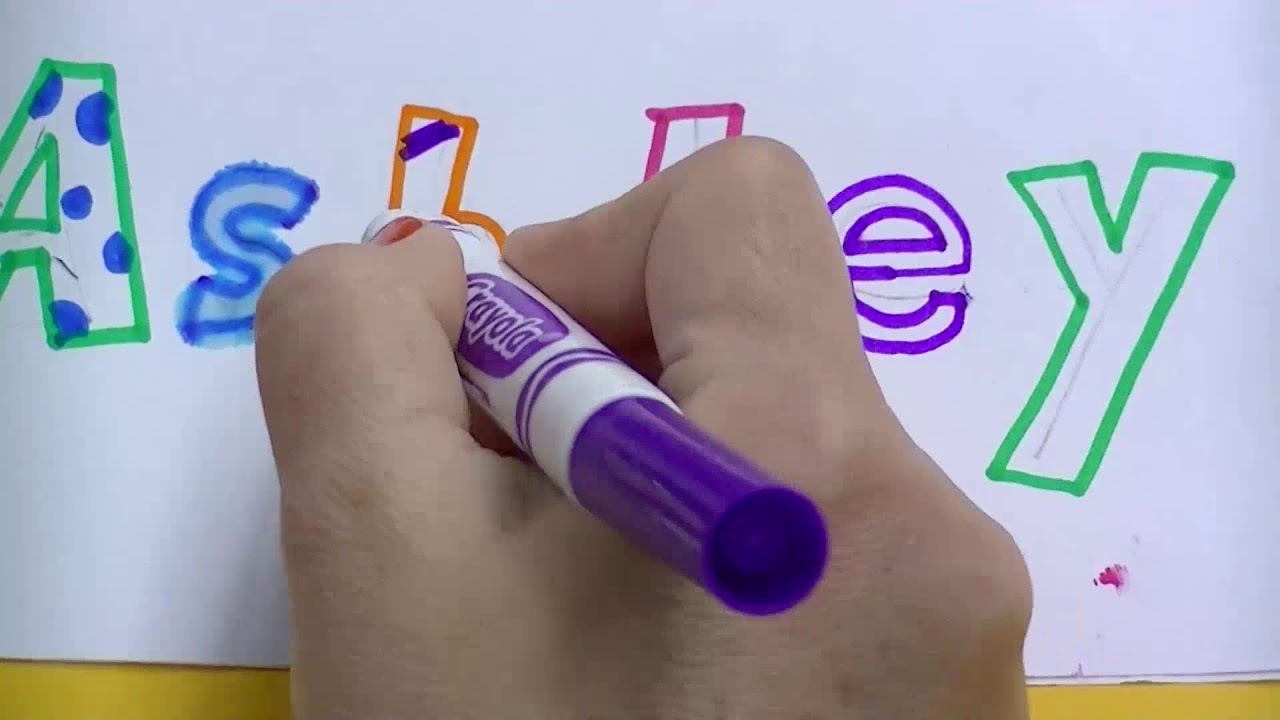 Block Lettering - YouTube