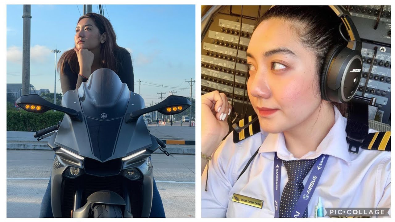 Girl Pilot နဲ့ R1 ဓါတ်ပုံရိုက်ပြီး Girl Pilot ကိုသိချင်တာလျှောက်မေး ...