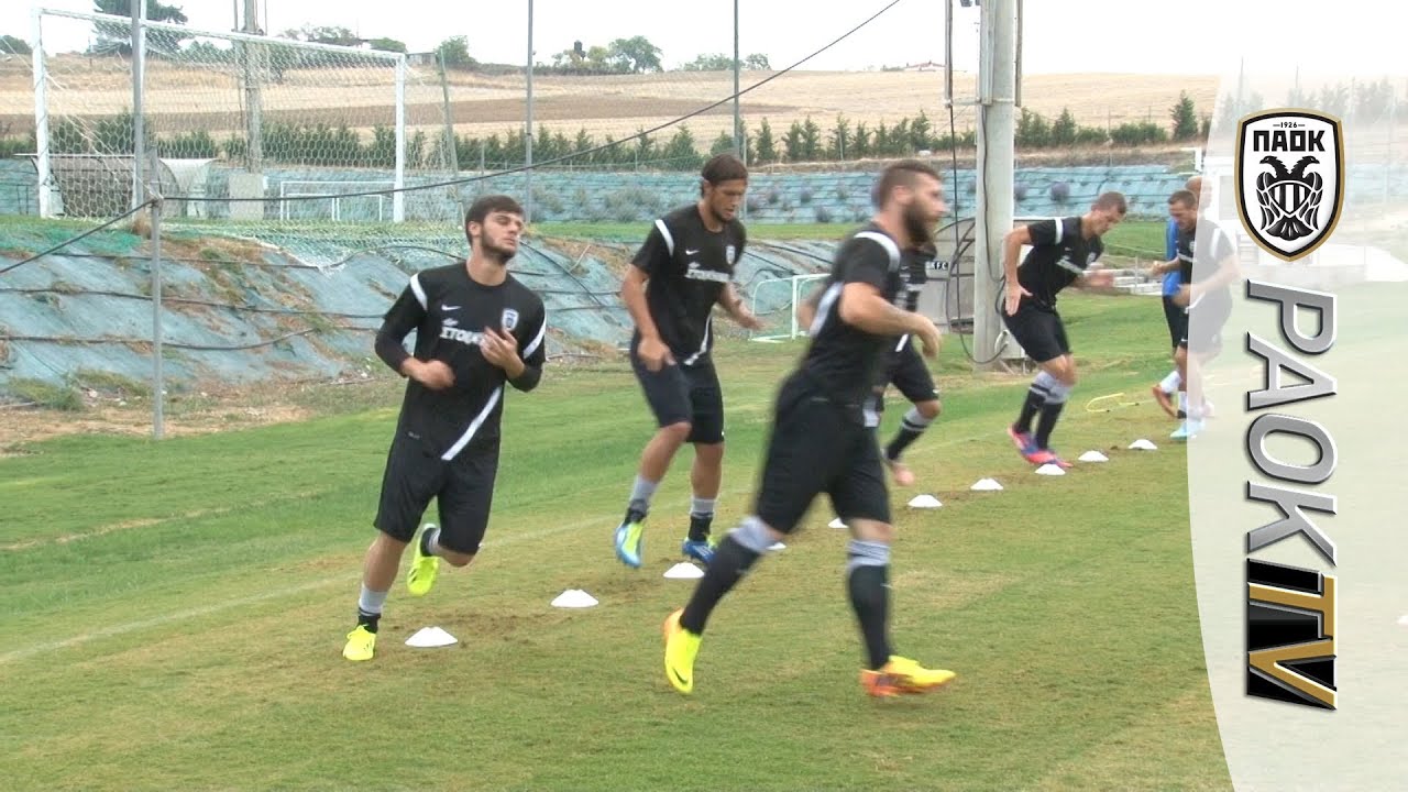 Ασκήσεις τεχνικής και τακτικής - PAOK FC - YouTube