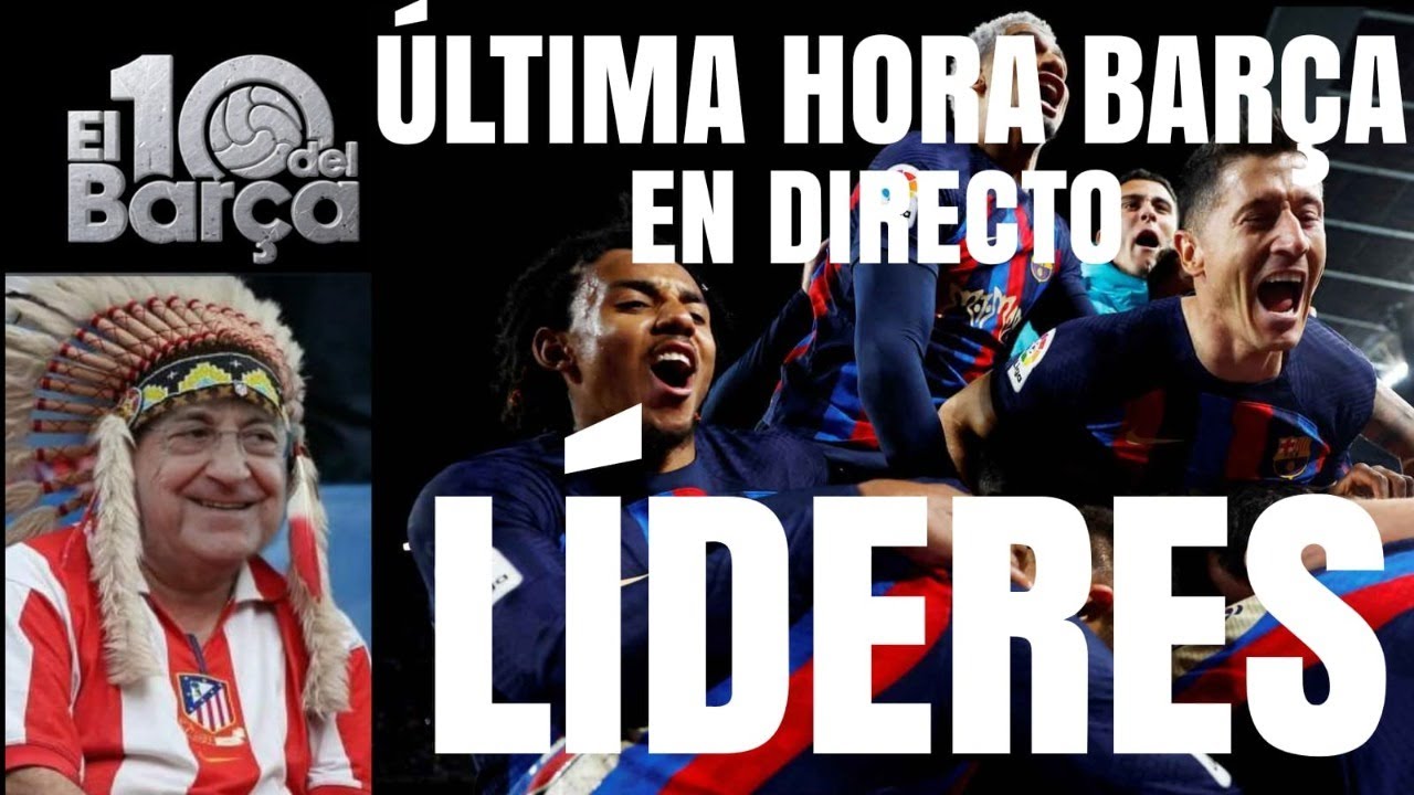ÚLTIMA HORA BARÇA: LÍDER Y EL REAL MADRID LLORANDO POR EL ÁRBITRO - YouTube