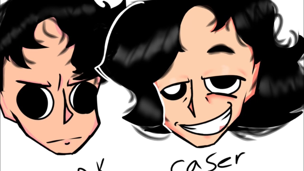 I was bored so I drew scrimblo mark and Cesar⭐️ - YouTube