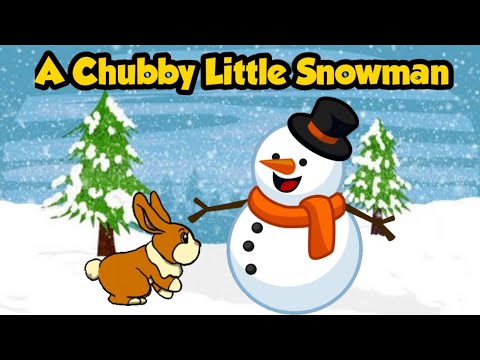 A Chubby Little Snowman|Nursery Rhymes|English Rhymes|Kids Rhymes|Kids ...