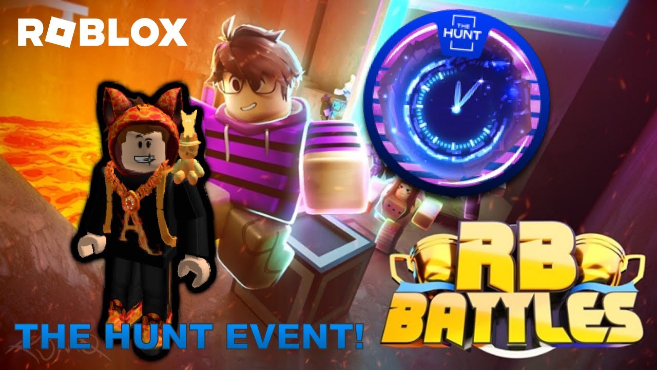 HOW TO GET THE BADGE FROM THE HUNT FIRST EDITION IN ROBLOX RB BATTLES!!! (TUTORIAL) - YouTube