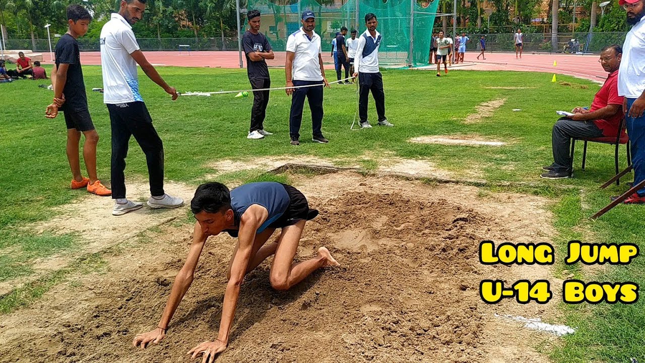U-14 Boys Long Jump | District Junior Athletics Championship | Gaushala ...