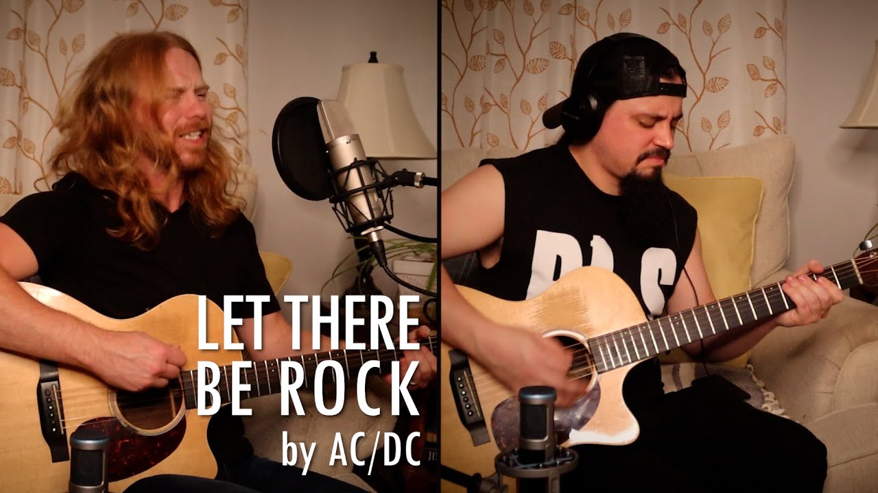 "Let There Be Rock" by AC/DC - Adam Pearce (Acoustic Cover) - YouTube