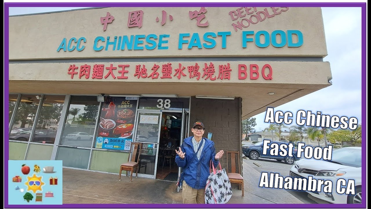 ACC CHINESE FAST FOOD ALHAMBRA CA Hamilton Euromarket Bun N Burger Kang ...