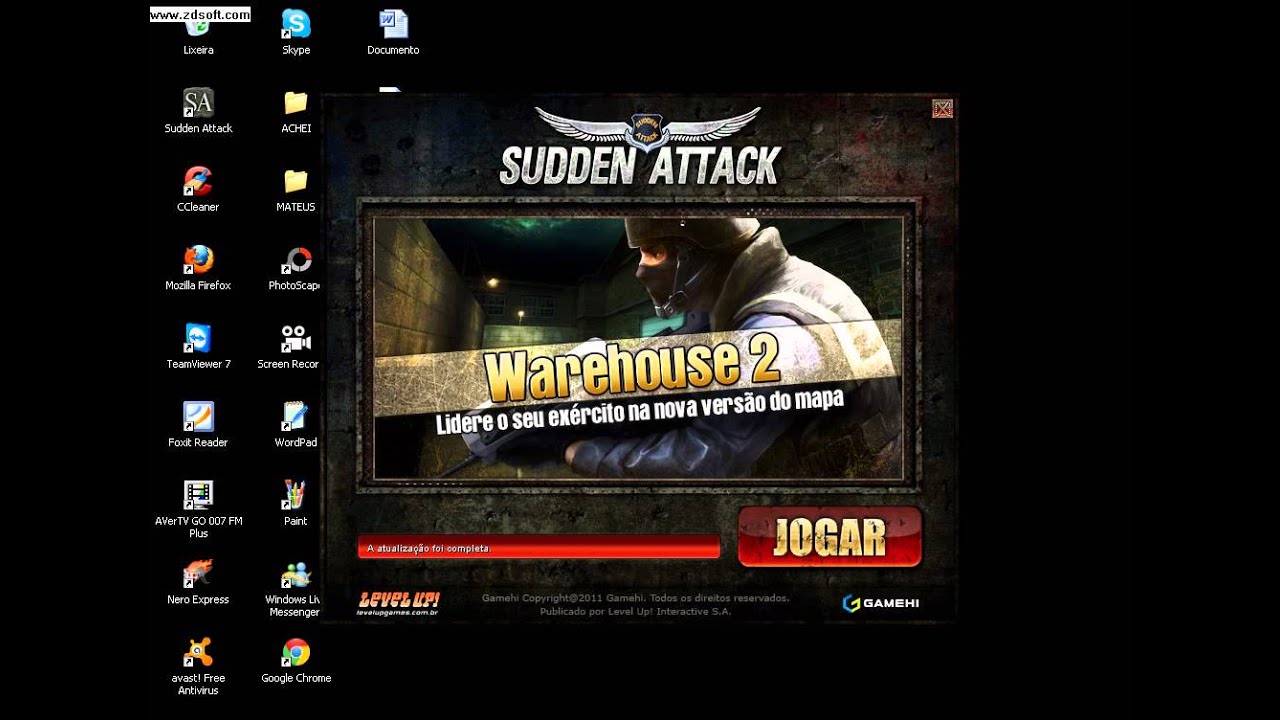 COMO BAIXAR O JOGO SUDDEN ATTACK BR. - YouTube